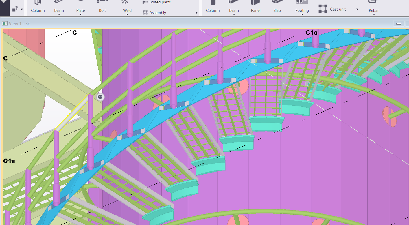 Curso Tekla Structures | Ecospace Providencia Chile